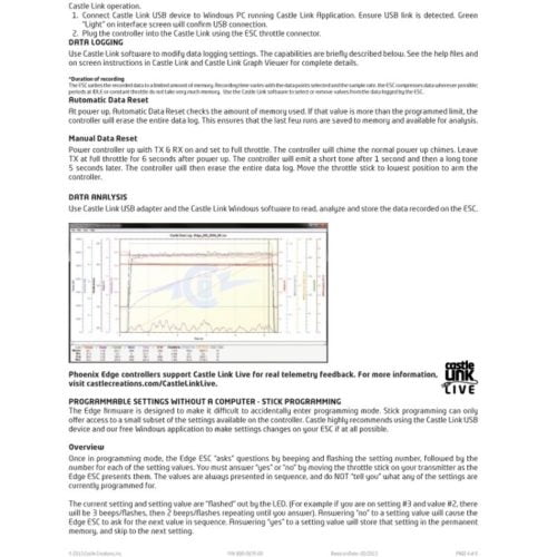 Phoenix Edge 130 32V 130A ESC w/5A BEC - Snabb leverans