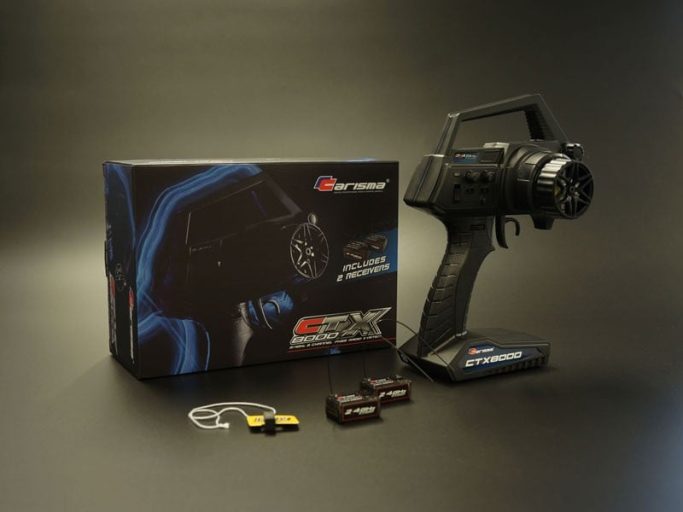 CTX8000 2-CHANNEL 2.4GHZ RADIO W/2 X RX - Snabb leverans