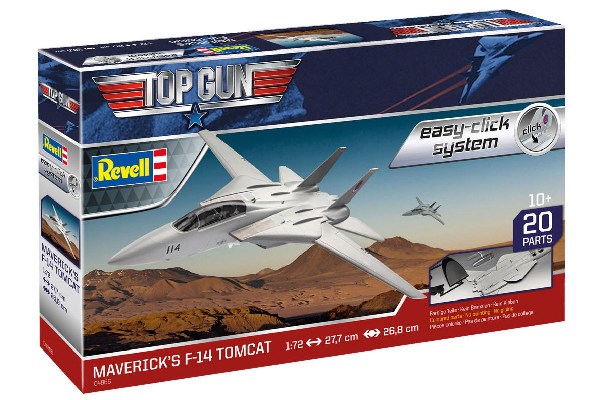 1:72 MODEL SET F-14 TOMCAT "TOP GUN" (EASY CLICK) - Snabb leverans