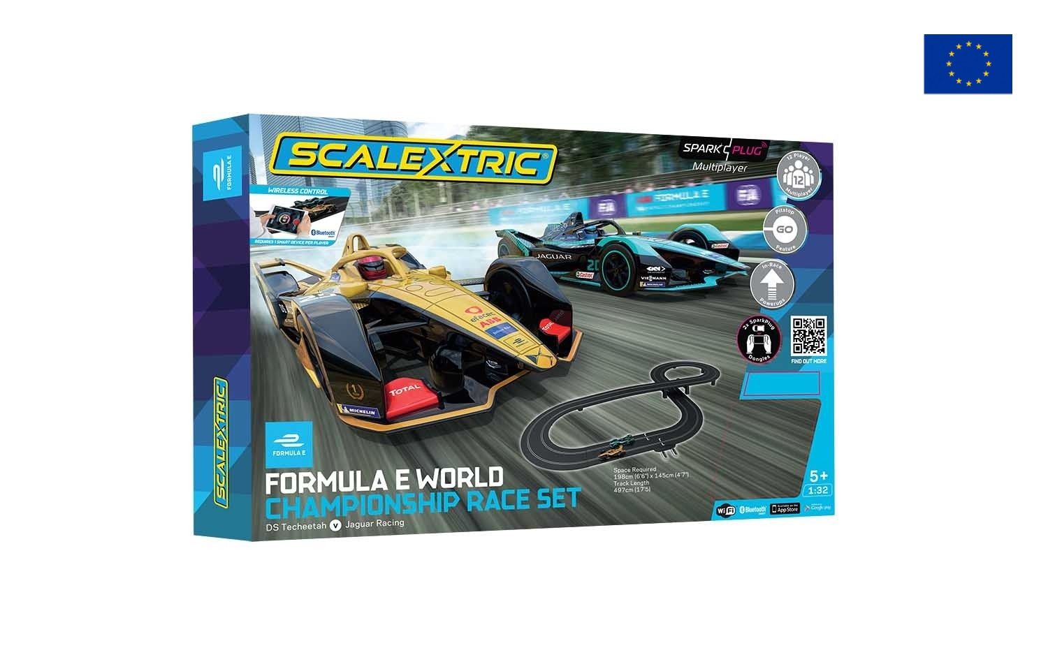 SCALEXTRIC SPARK PLUG - FORMULA E RACE SET - Snabb leverans